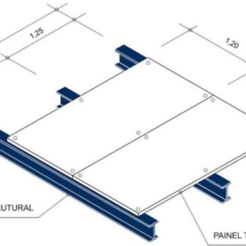 Tecpanel Painel Wall - Painel wall 55mm